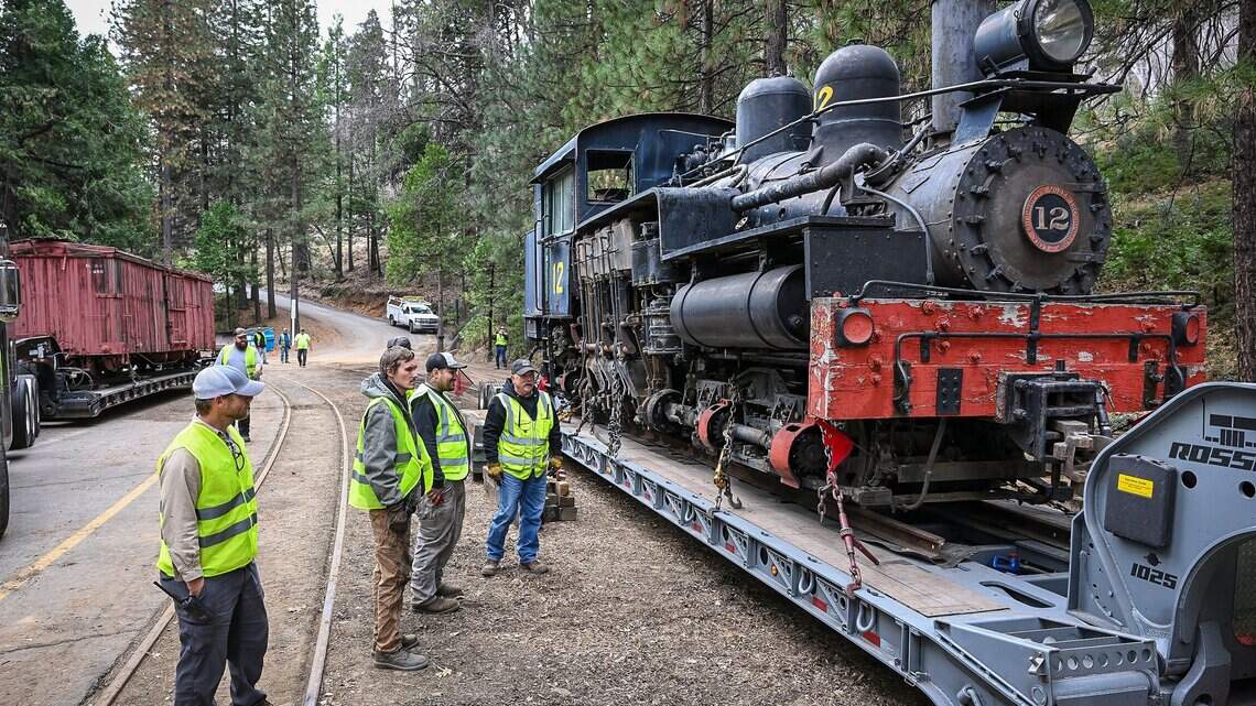 Century-old Shay No. 12 returns to the Sierra | Merced Sun-Star