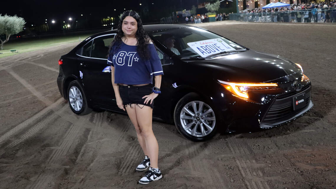 Sunnyside student wins Toyota Corolla as Fresno fair prize | Fresno Bee