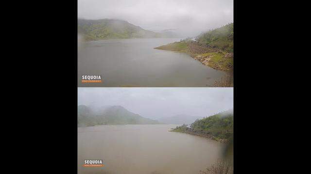 Lake Kaweah CA spillway releasing water. May cause floods | Fresno Bee